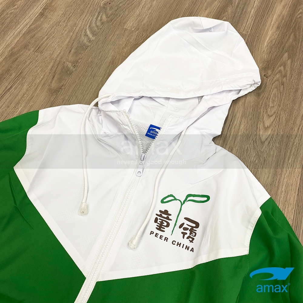 Customized Patch Windbreaker with hood | Windbreaker | Custom Made | Amax