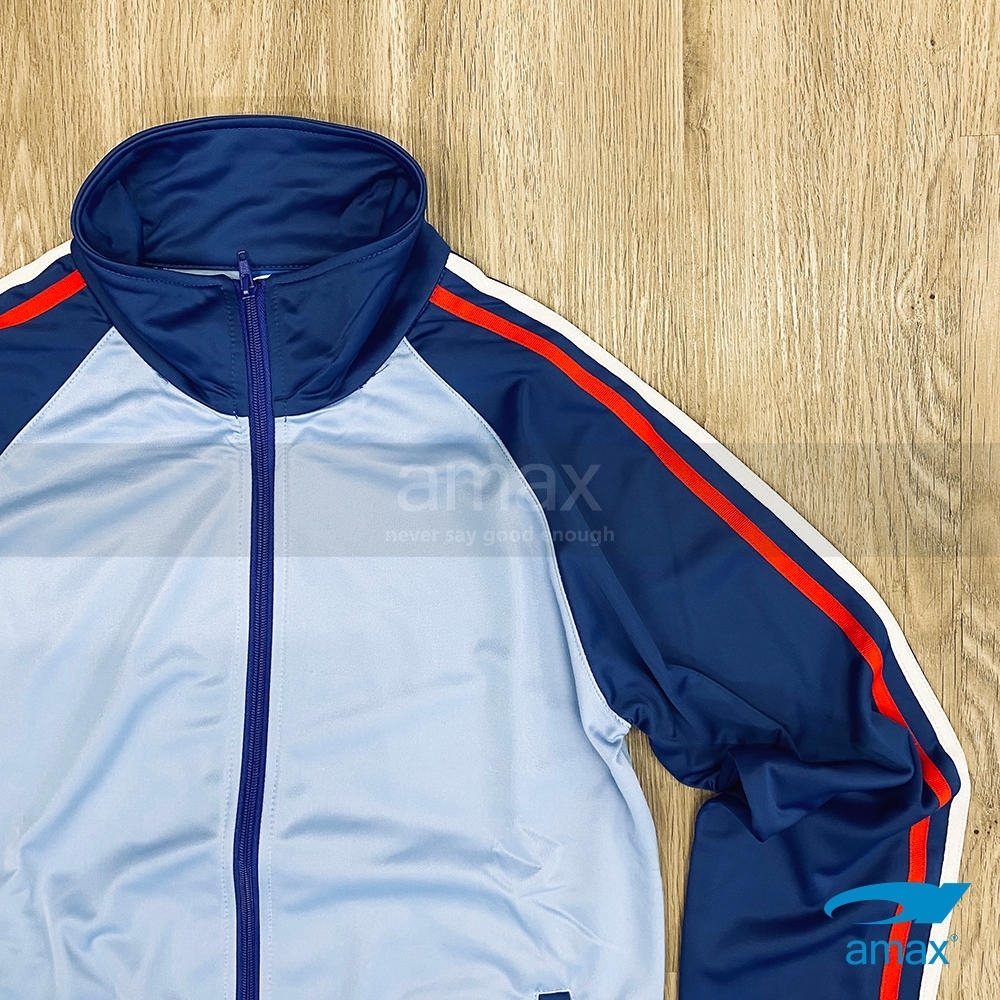 Customized Patch Color Sports Jacket | Tracksuit | Custom Made | Amax