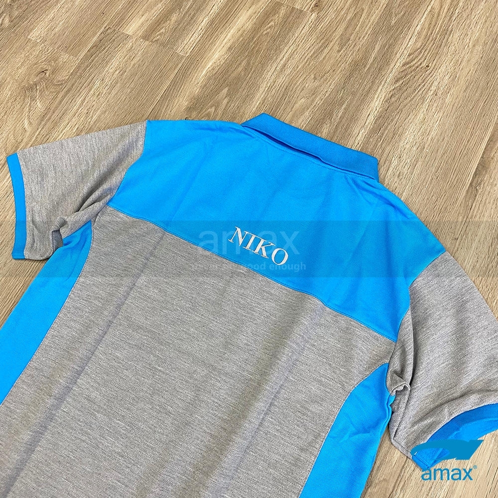 Patch Color Polo Shirt Uniform | POLO Shirt | Custom Made | Amax