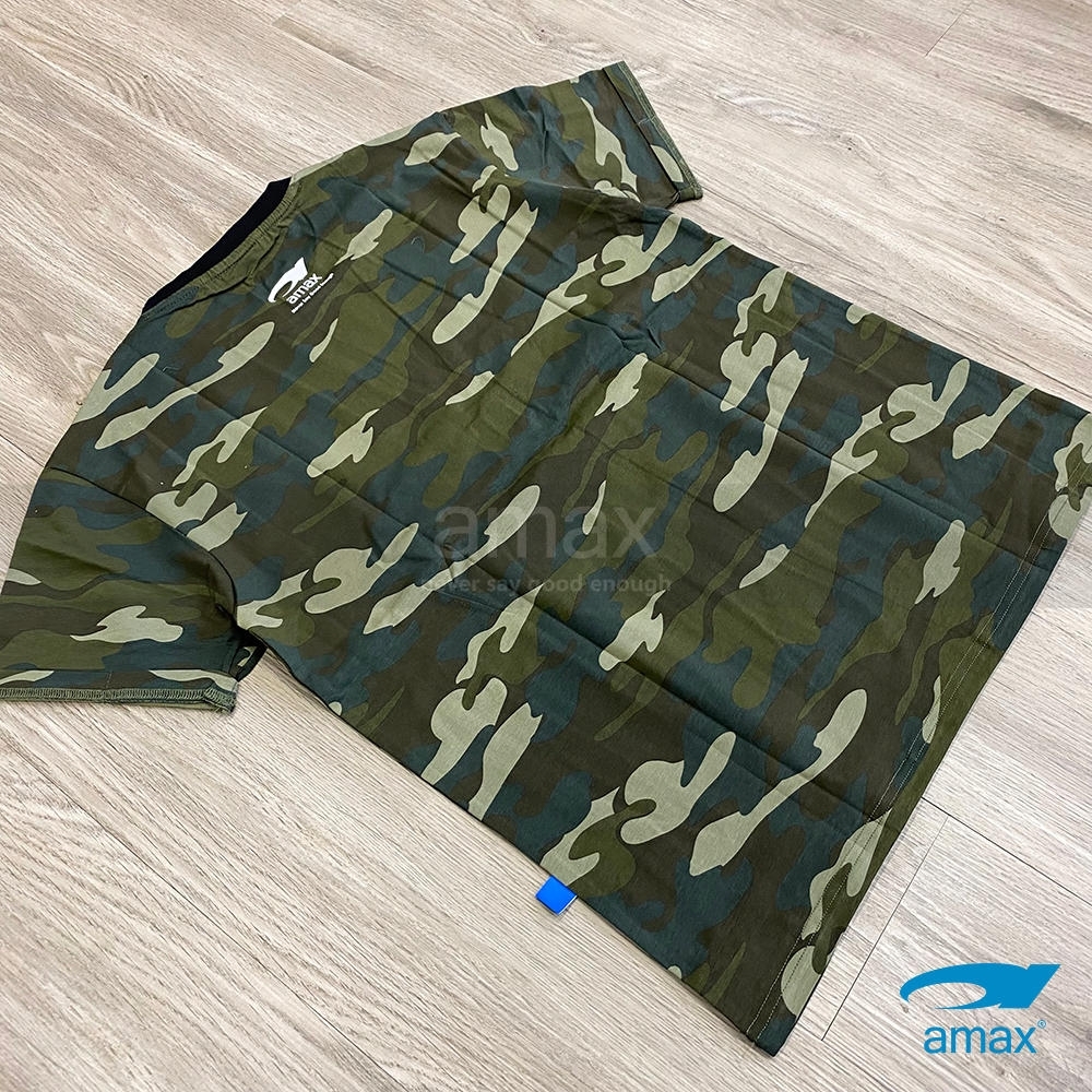 Cotton Camouflage T-shirt | Tee Shirt | Custom Made | Amax