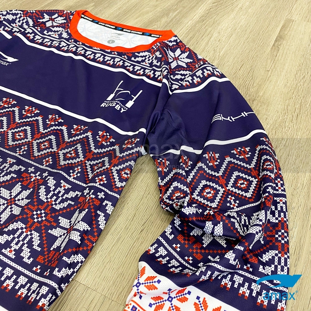 Sublimation Long Sleeves Tee | Sports Shirt | Custom Made | Amax